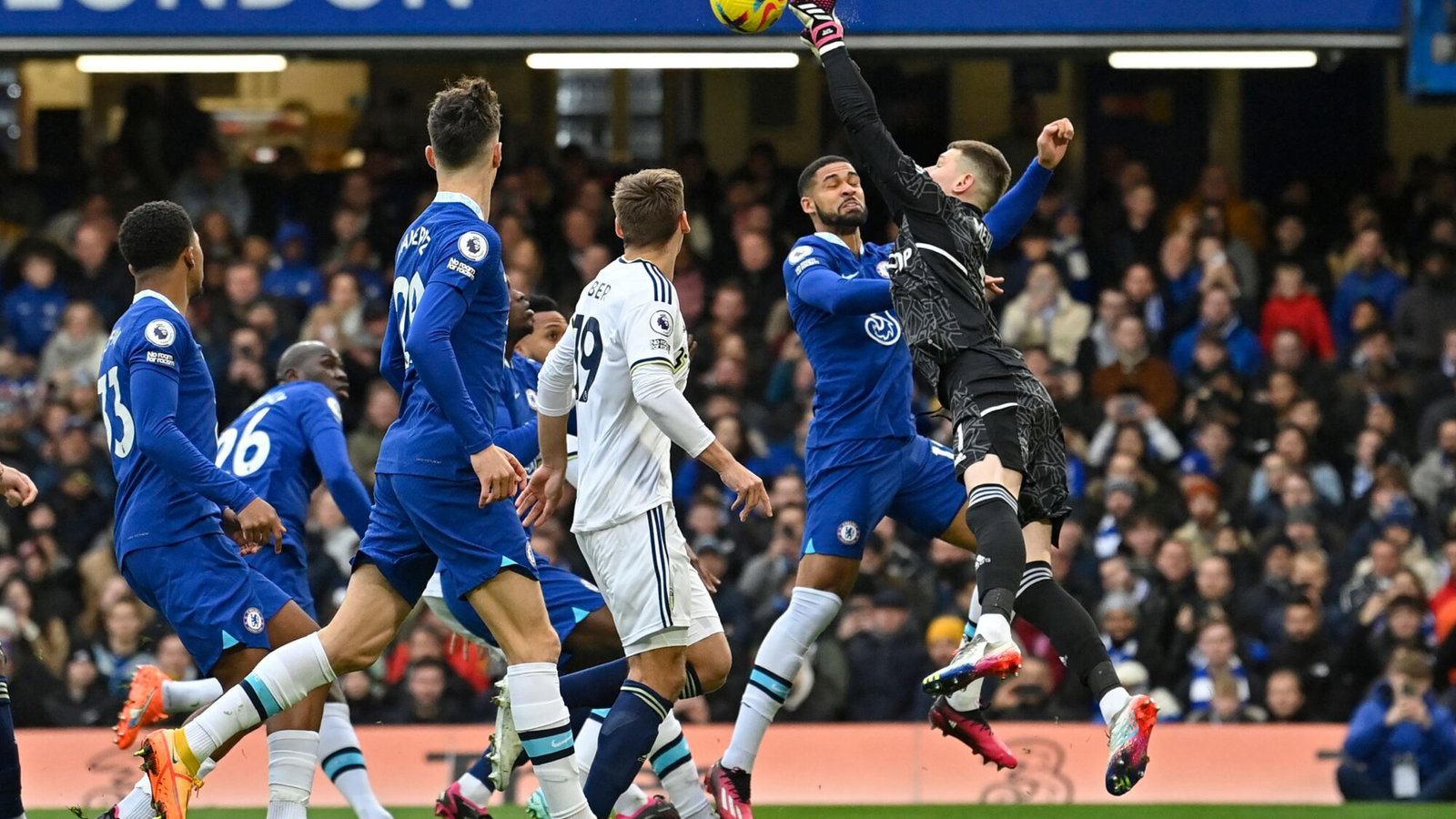 Leeds United’s Meslier nominated for Premier League Save of the Month