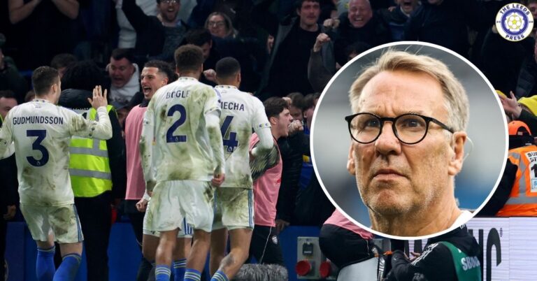 "I cannot believe it" - Paul Merson absolutely stunned by Leeds United ...